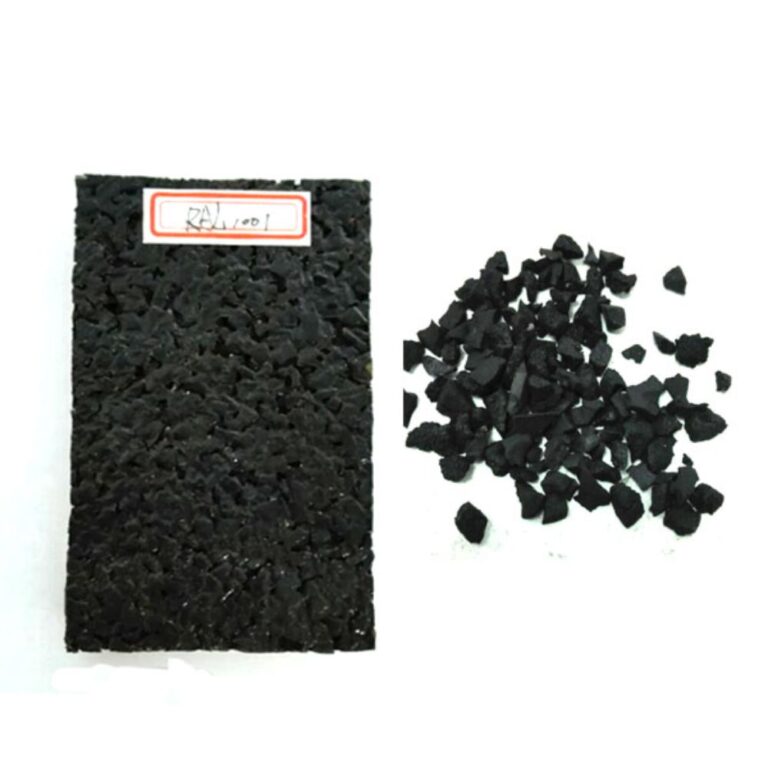 Recycled Black EPDM Rubber Granules for Turf Football Fields